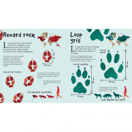 Les traces des animaux - Ducatillon Belgique