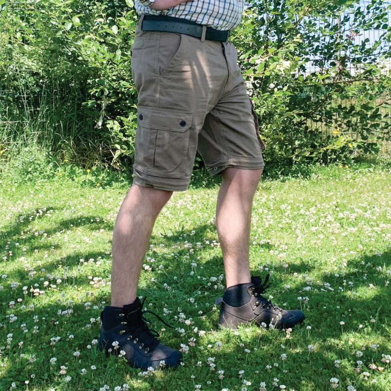 Pantalon treillis homme transformable 3 en 1 pantacourt et bermuda ...